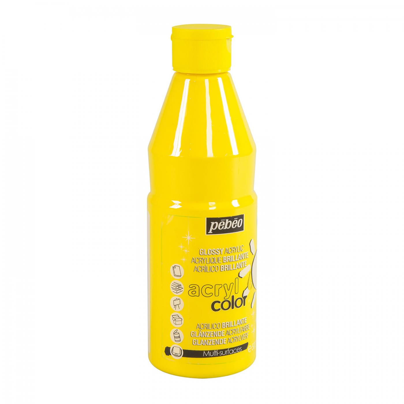 Acrylcolor 500 ml, 148 Primary yellow | PEBEO | creActive - kreatívny e ...