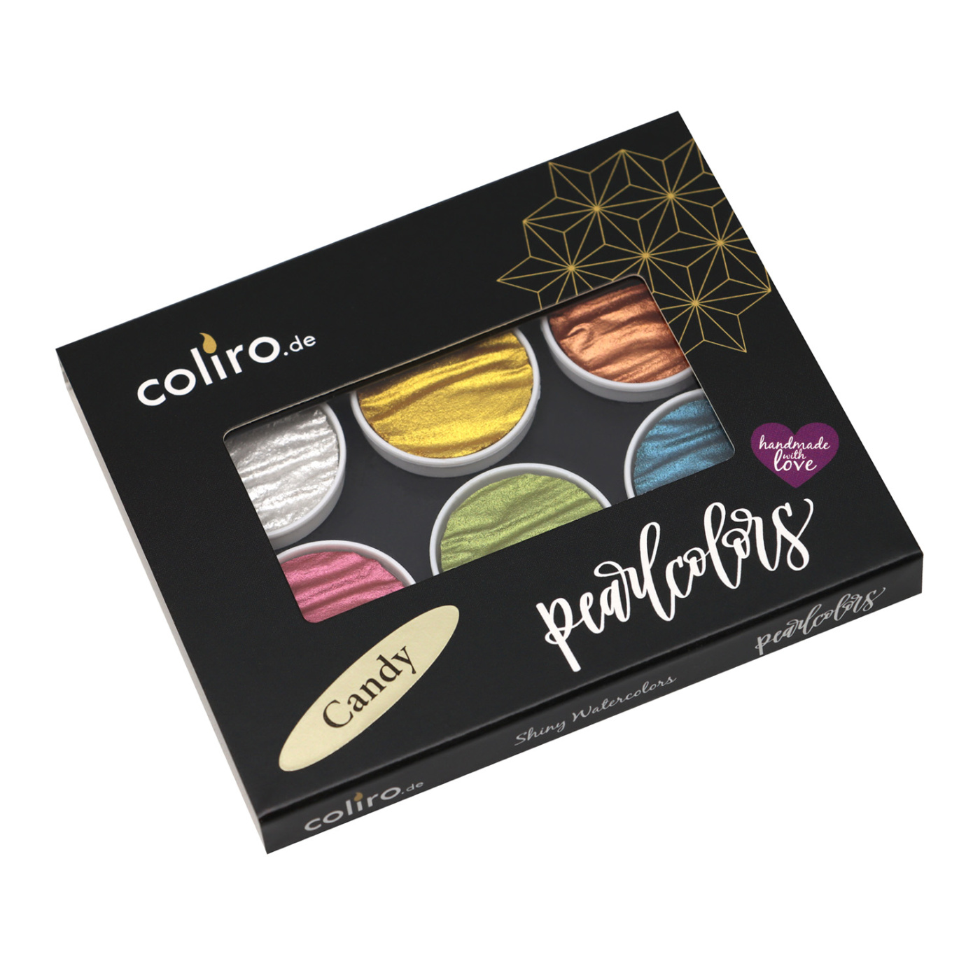 Finetec, Coliro Pearl color set Candy 6 farieb | Coliro | creActive ...