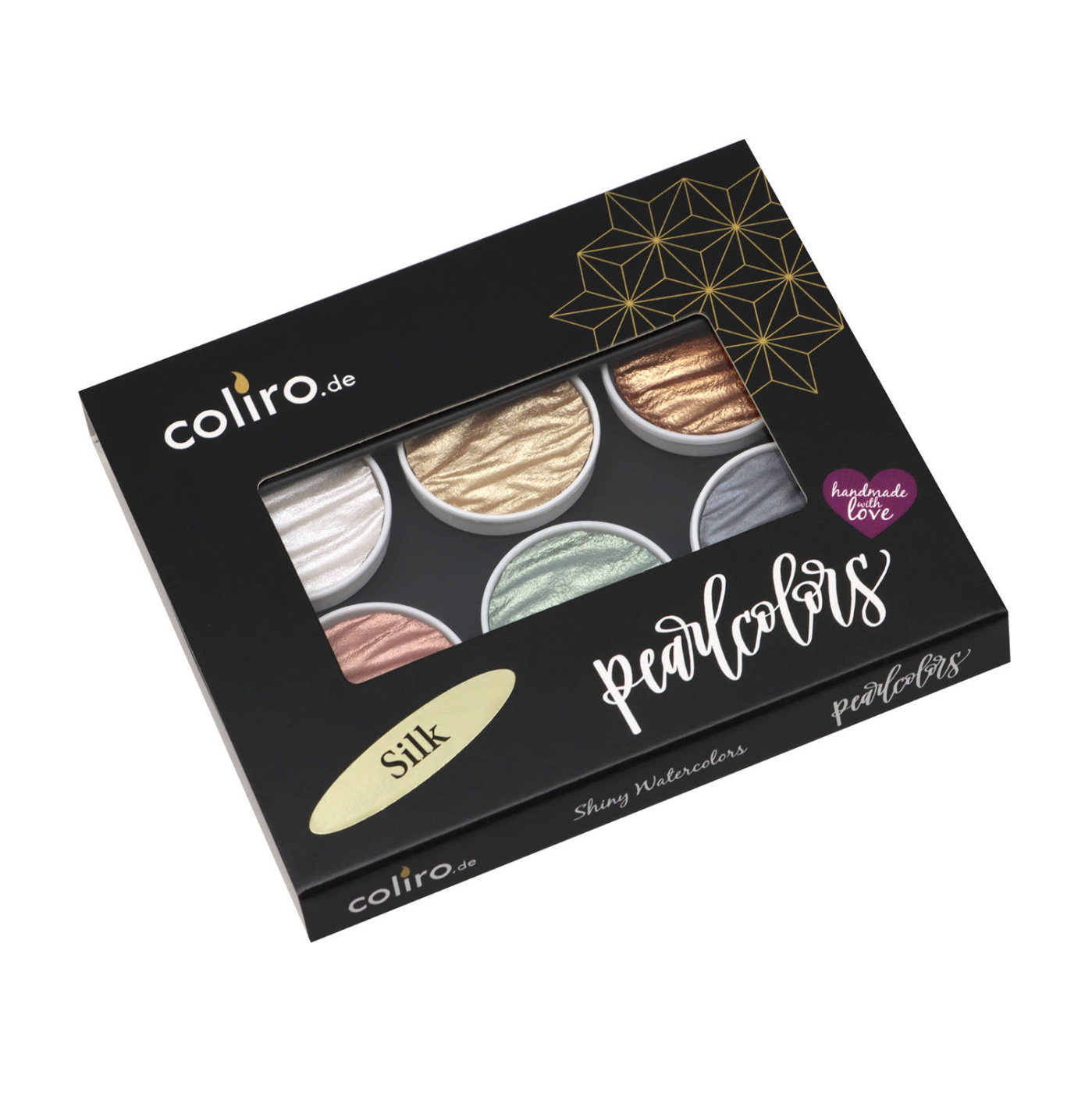 Finetec, Coliro Pearl color set Silk 6 farieb | Coliro | creActive ...